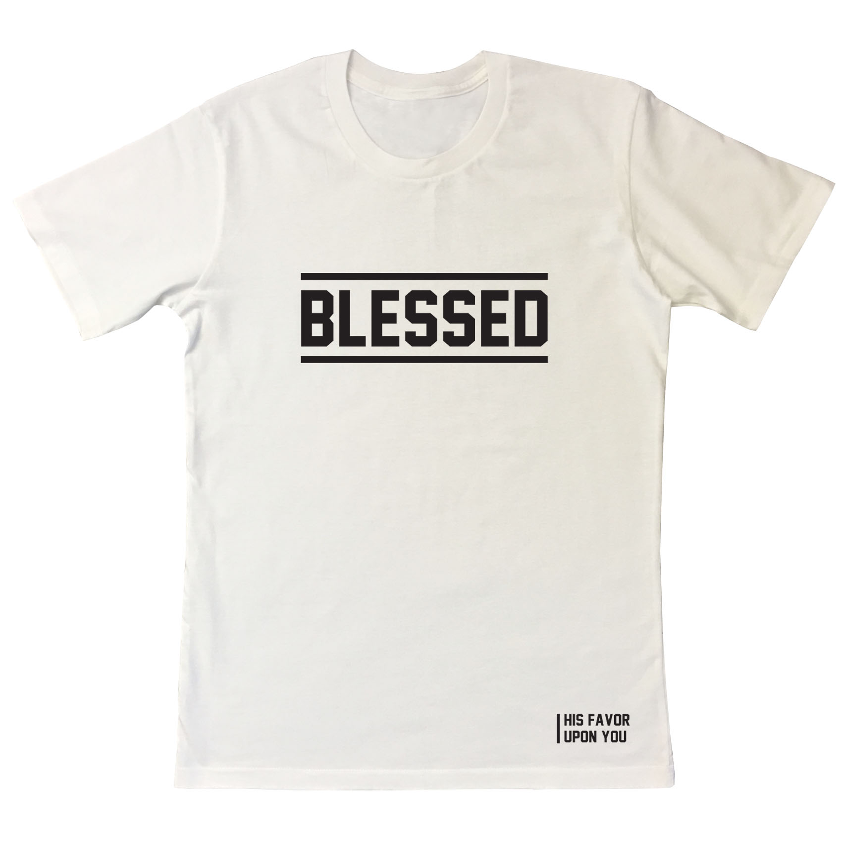 Blessed Tee - White - Spread The Word Shirts